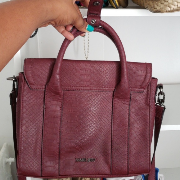 Sam & Libby | Bags | Sam Libby Burgundy Purse | Poshmark